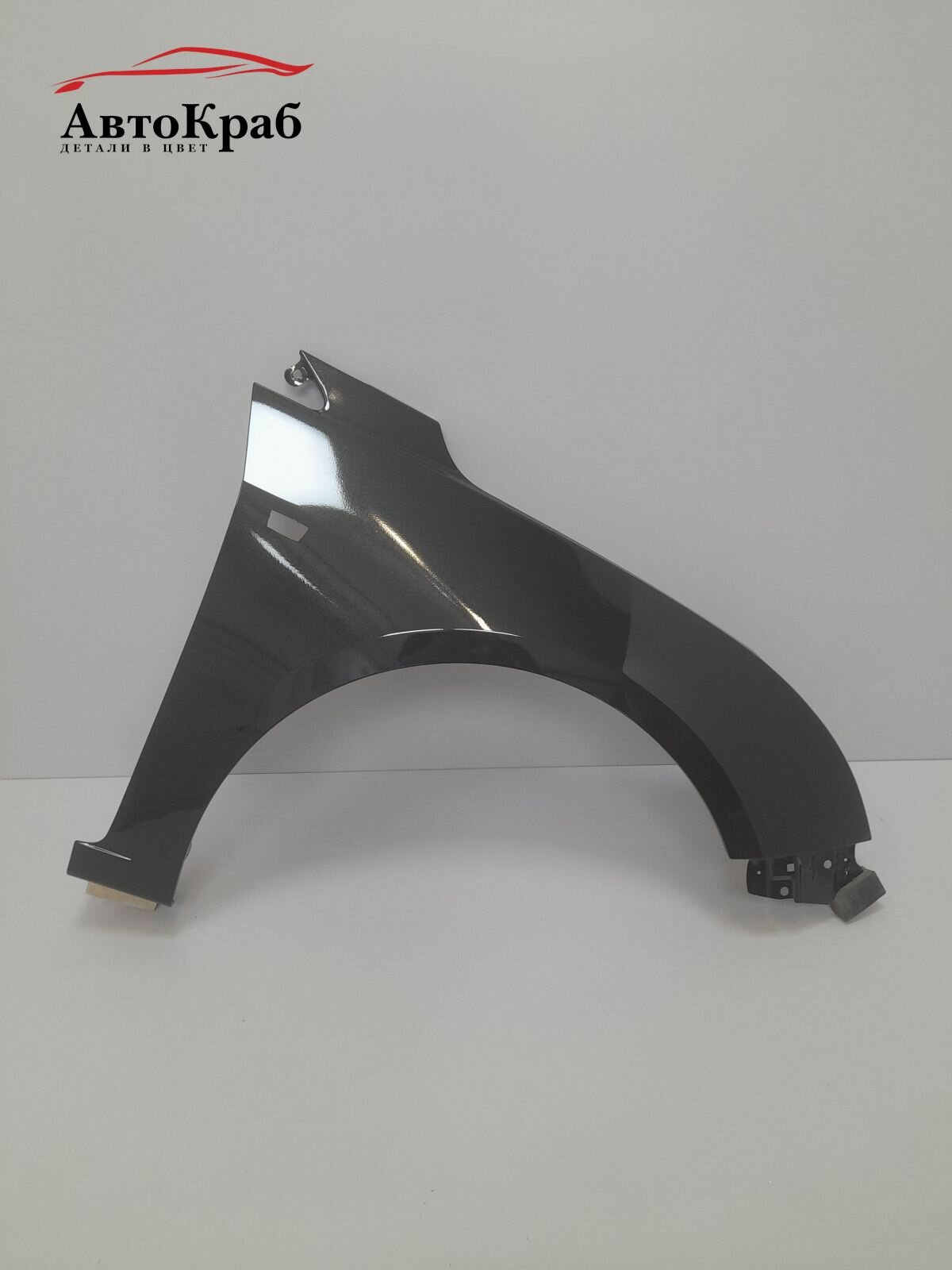 Крыло переднее правое в цвет для Шевроле Круз 2008 - 2015 г. GAR - черный