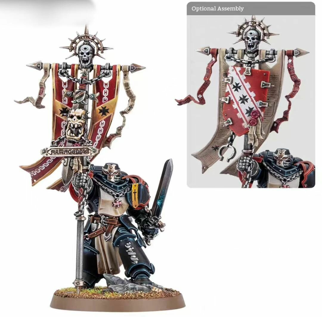 Crusade Ancient Warhammer 40000 смола миниатюры, набор для сборки и покраски для хобби, высокодетализированные фигурки для моделирования и настольных игр