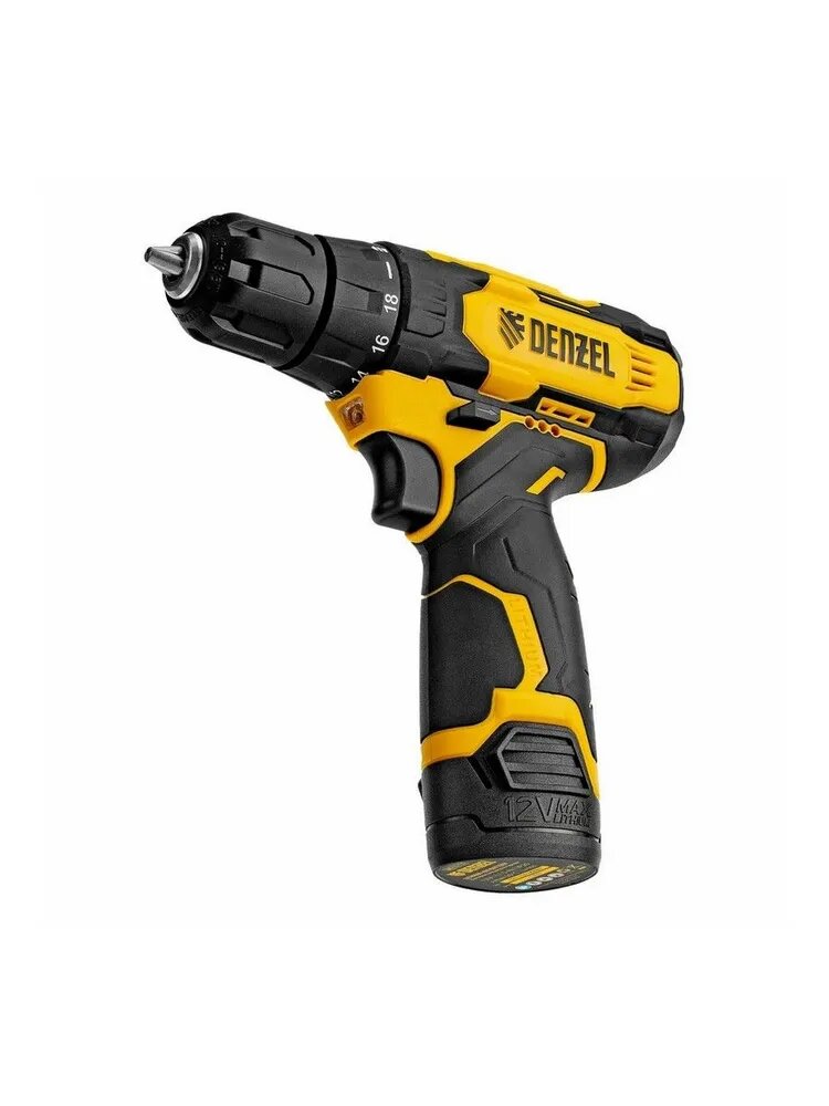 Дрель-шуруповерт Denzel CDQ-12 Yellow