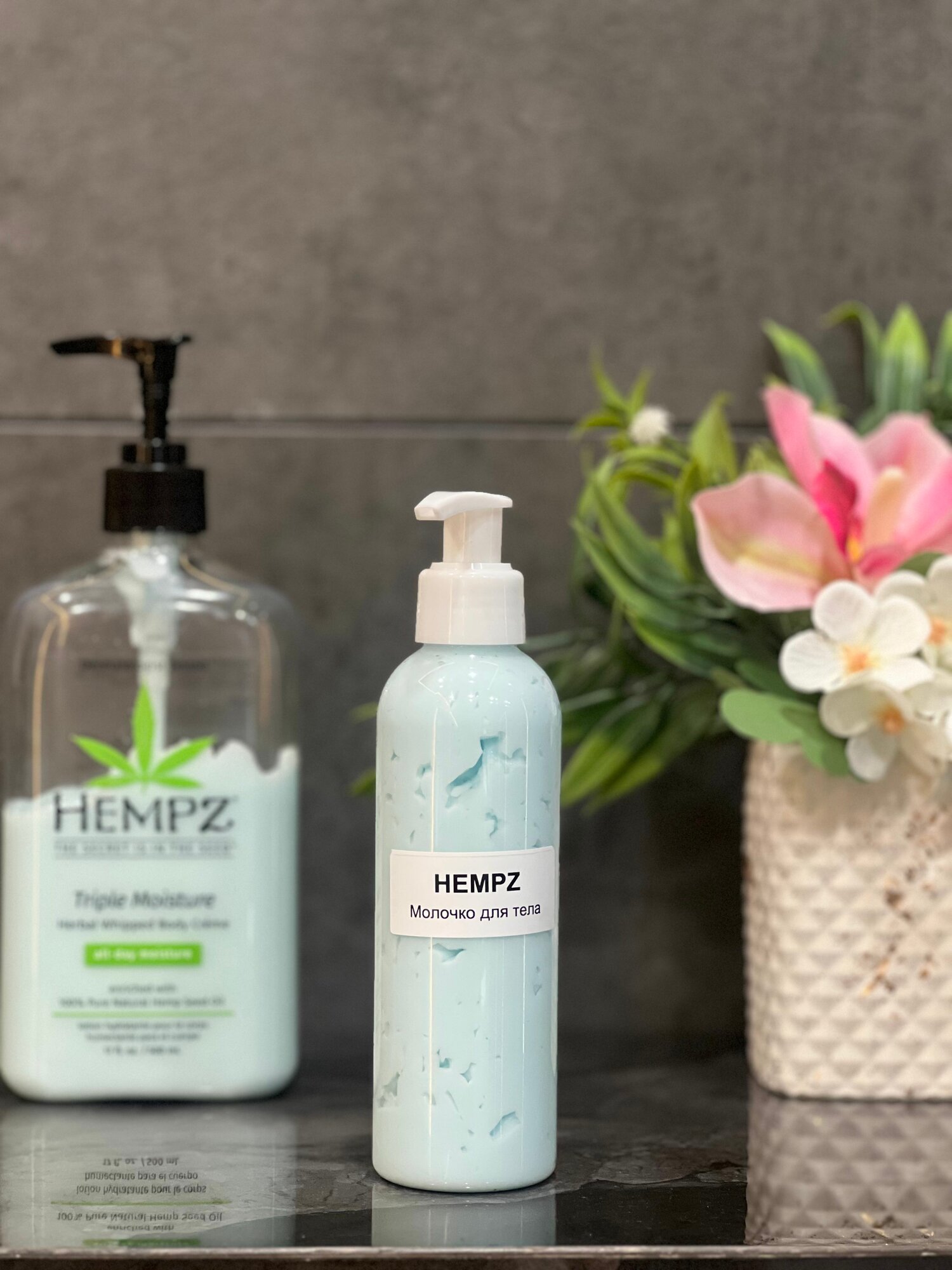 Hempz Молочко для тела Тройное Увлажнение 200ml /Triple Moisture Herbal Whipped Body Creme