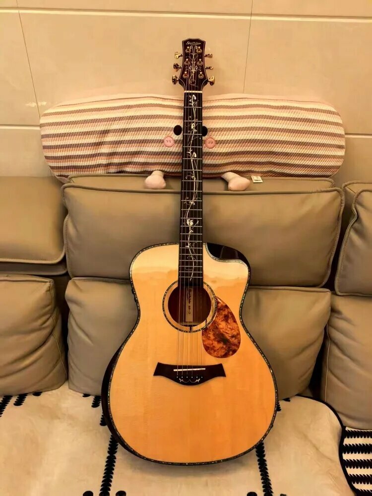 Акустическая гитара Электроакустическая 4KS 6-струнная, корпус Ель 4/4