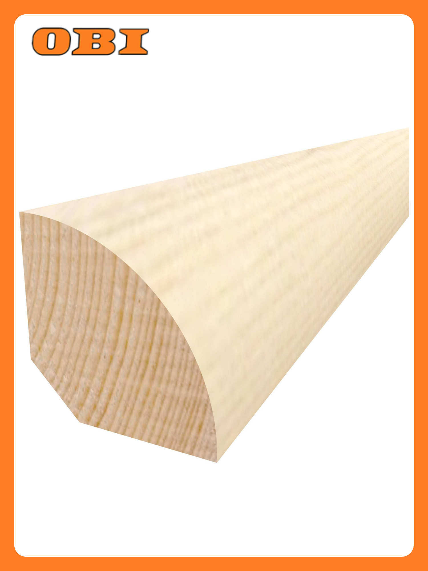 Штапик строганный сосна сорт Экстра 1000x10x10 мм