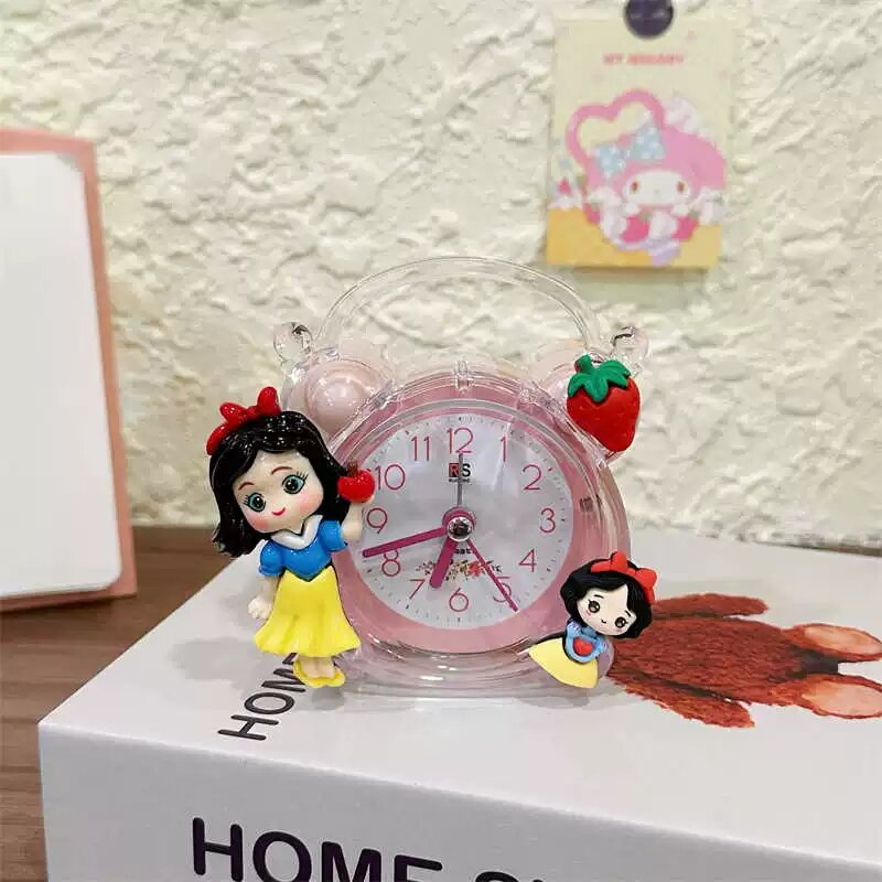 Будильник Sanrio для детей и девочек, милый мультяшный будильник для студенческого общежития, Куроми Мелоди, будильник