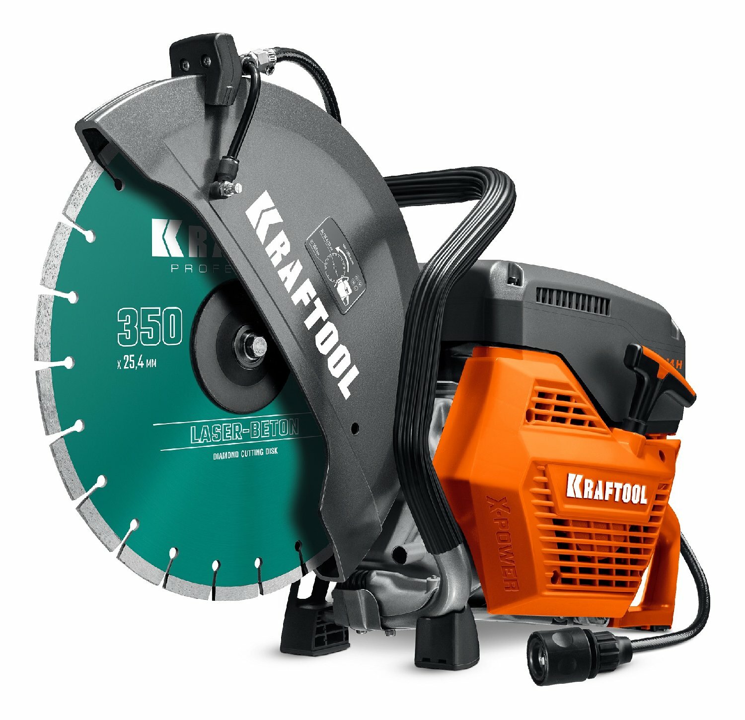 Бензорез по бетону KRAFTOOL 3700 Вт 350 мм диск в комплекте