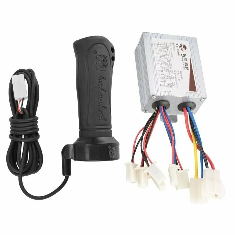 (1 комплект) 24V36V48V500W моторный щеточный контроллер-36V