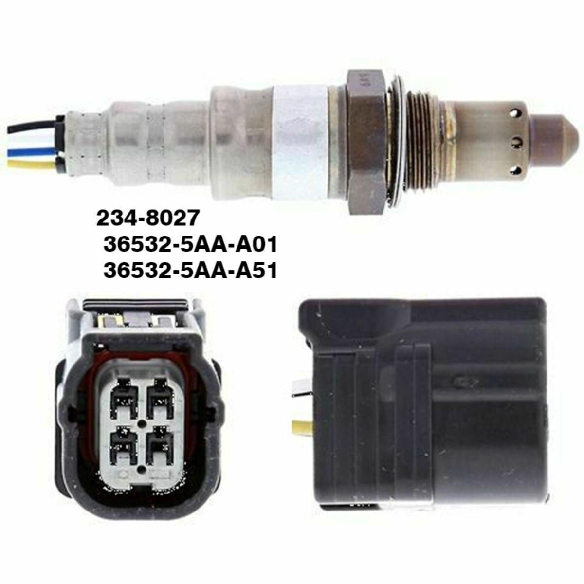 Датчик кислорода задний, подходит для Honda 234-8027 36532-5AA-A01 36532-5AA-A51; 2348027, 365325AAA01, 365325AAA51