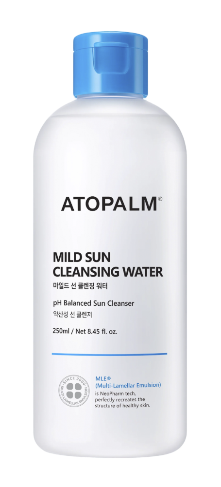 Мягкая очищающая вода для чувствительной кожи Atopalm Mild Sun Cleansing Water, 250 мл