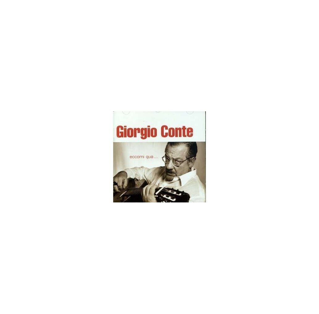 Диск Giorgio Conte - Eccomi Qua (1 CD)