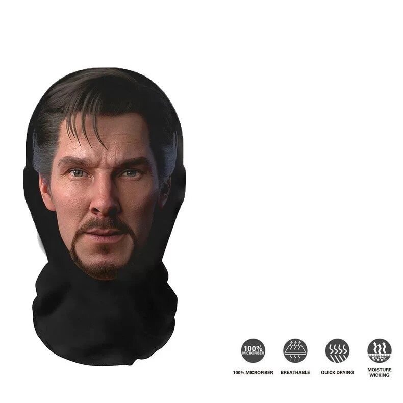 Маска, реалистичный 3D принт Пародийный головной убор из сериала Marvel.