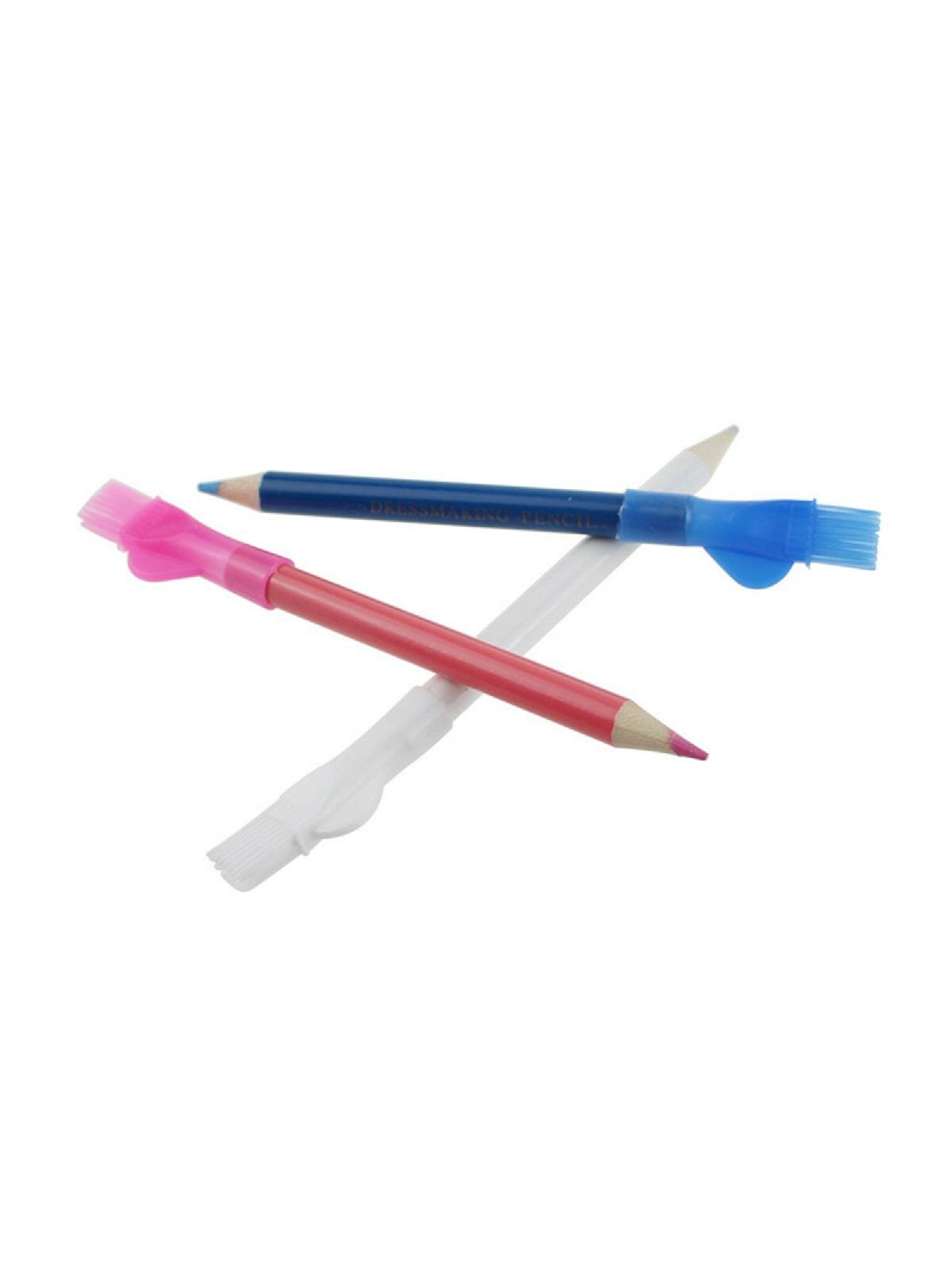 3 шт Портновские карандаши Швейный маркерный карандаш для ткани Карандаш с кисточкой