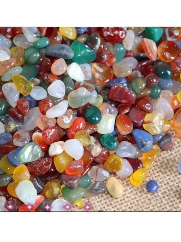 Камни натуральные декоративные для аквариума, цветов, сада и ваз