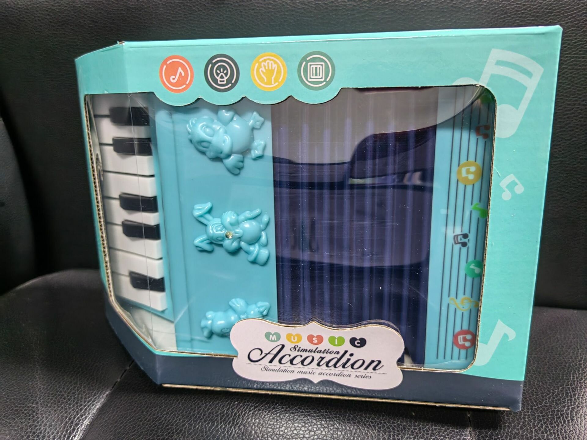 Детская мультяшная музыкальная гармошка, электронная клавиатура, раннее образование для детей, обучающая музыкальная игрушка