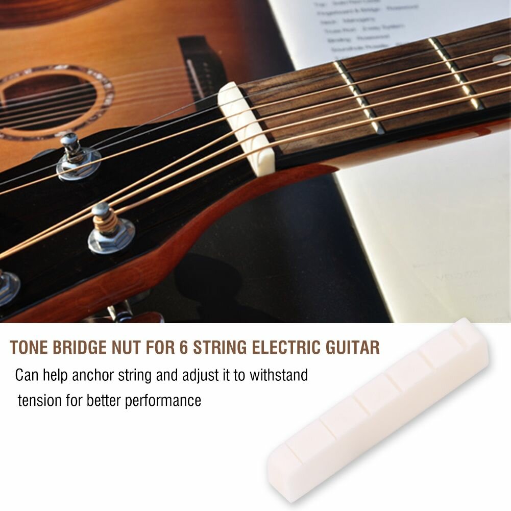 2 порожка для 6-струнной электрогитары, сменные детали, аксессуары для инструментов, прочные и простые в установке