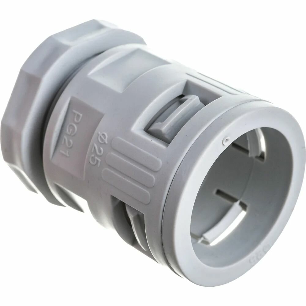 Вводная муфта Промрукав для гофрированных труб серая ВМ-ГТ-25 1шт PR08.3270