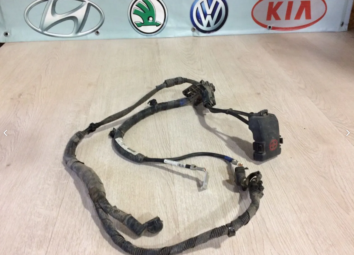 Солярис Рио провод акб клемма плюс +, б/у