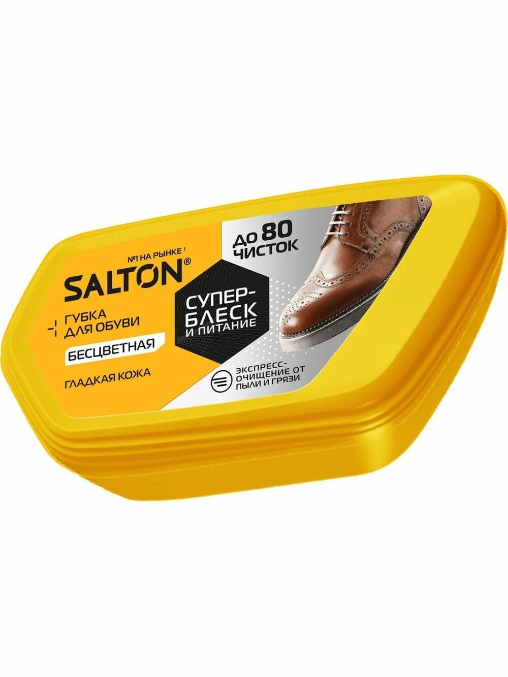 Губка-волна для обуви из гладкой кожи SALTON Дизайн бесцветный 18/72 2017 52/93