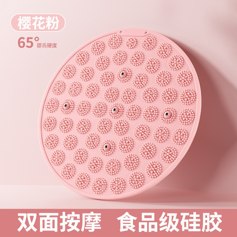 2026 Новейший выбранный силиконовый акупунктурный мат, двусторонний, с магнитной терапией, для домашнего использования, утолщенный, ультра-медленный массажный мат для меридианов