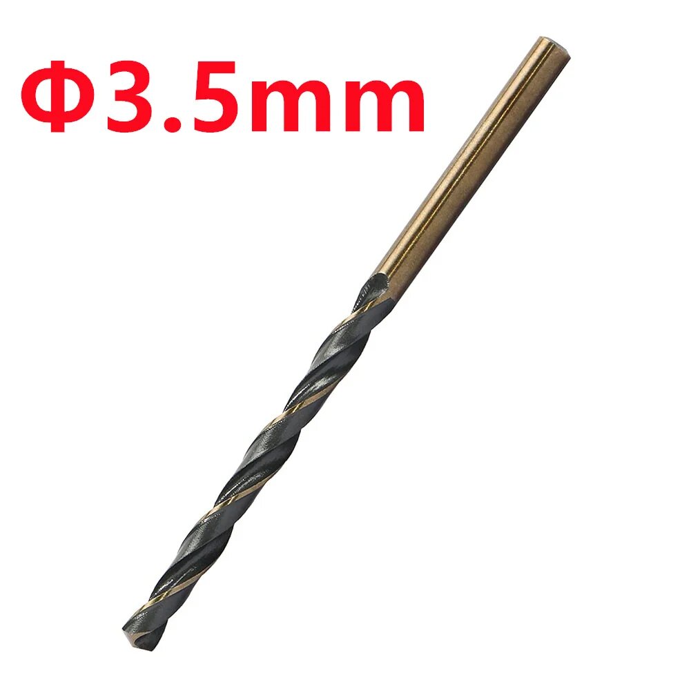 Сверла HSS M35 с кобальтовым покрытием 3-10 мм 3.5mm