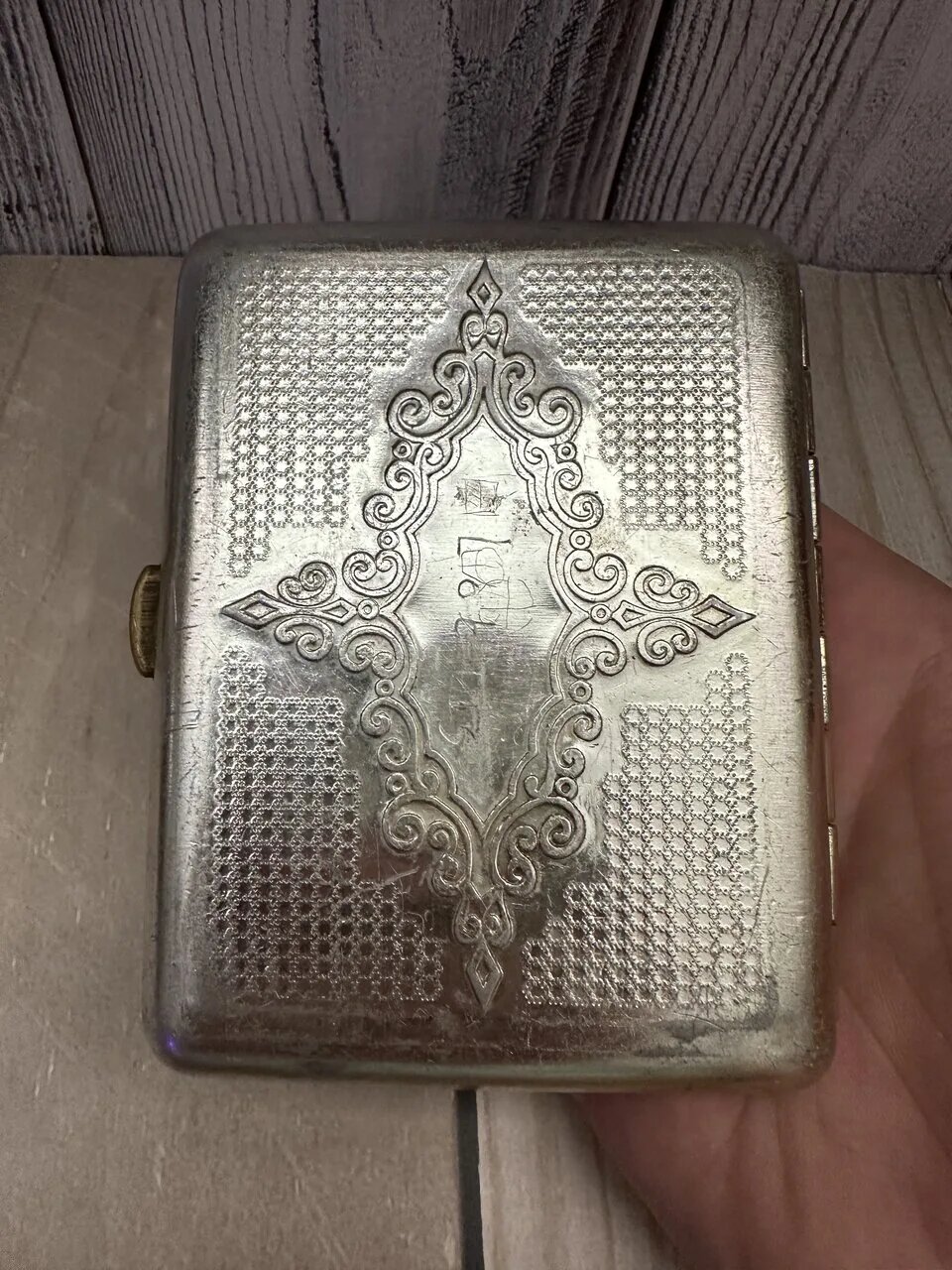 Портсигар Винтажный СССР 60 годы винтажный