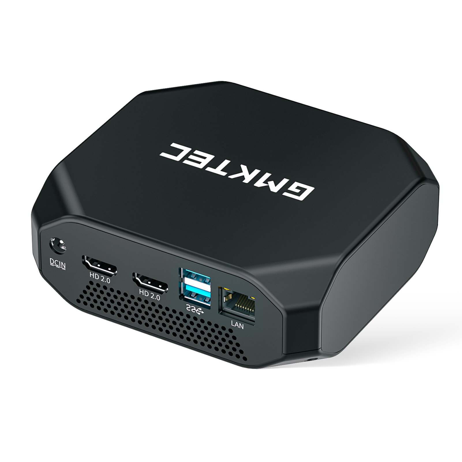 GMK NucBox KB4 Мини-ПК Ryzen 7 3750H Процессор Radeon Vega 10 Graphics GPU 16GB DDR4 512GB SSD Много Портов EU Вилка Windows 11 Pro 12.45x11.2x4.1cm 339g