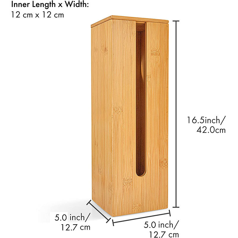 Бамбуковая коробка для хранения туалетной бумаги, портативная коробка для туалетной бумаги с крышкой, напольная деревянная стойка для хранения рулонов бумаги