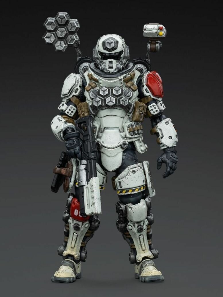 Подвижная фигурка JOYTOY Battle For the Stars 1/18 Action Figures Sorrow Expeditionary Forces 09th Legion Assault Company-Signaller