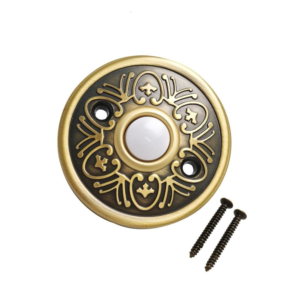 Классическая кнопка дверного звонка с подсветкой, влагозащитная