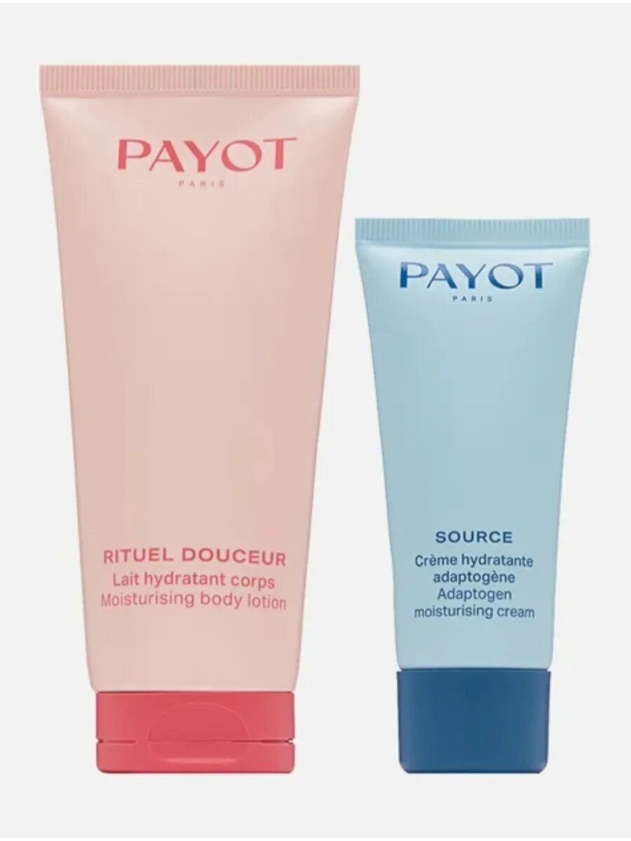 Набор PAYOT Duo Rituel Douceur & Sour, для лица и тела, увлажняющий, 30+100мл