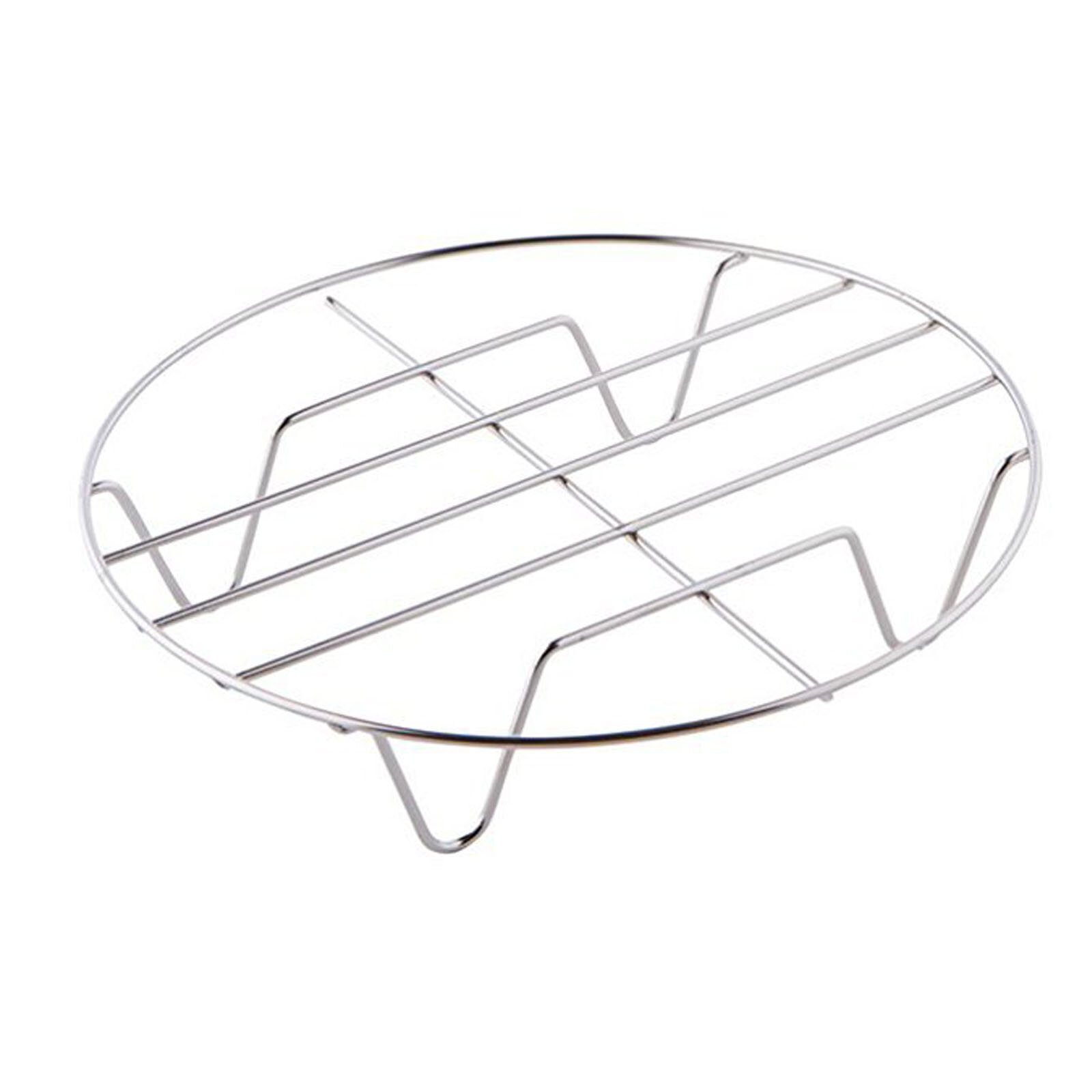 Аксессуары для гриля-воздушного фритюра, корзина для глубокого жарения, пицца-сковорода, пароварная решетка, 3-компонентный набор, 7 дюймов, для стандартных грилей-воздушных фритюров, из пищевых материалов, жаростойкие, антиприhesive, легко очищаемые