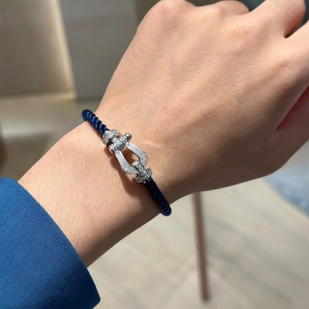 Браслет Fred Feiden V золотой черный воин черный парный браслет по знаку зодиака год лошади пряжка стальной веревочный браслет мужской браслет