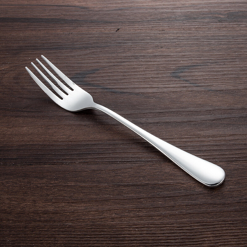 1010 Вилка Утолщенная посуда из нержавеющей стали Гостиничная столовая Западная посуда Нож для стейка Вилка Оптовая