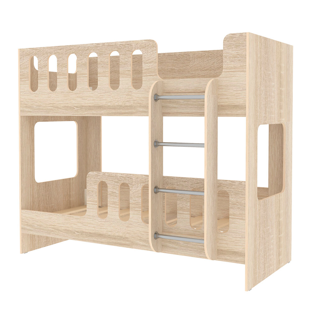 Двухъярусная кровать ДС-20 80x180 Дуб Сонома