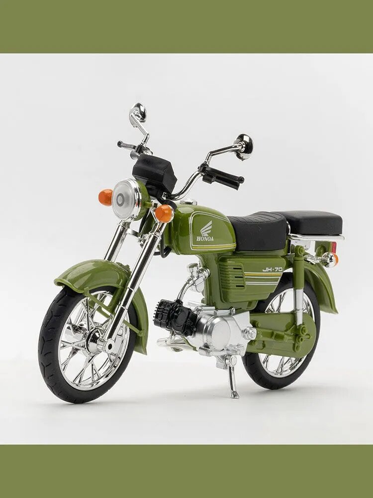 1:12 Масштабная модель Honda JH-70 металлическая инерционная машинка со звуком