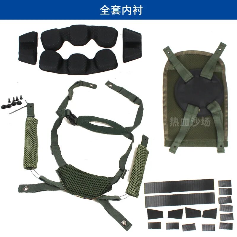 Тактический шлем TB-FMA из стекловолокна размер L QTNC