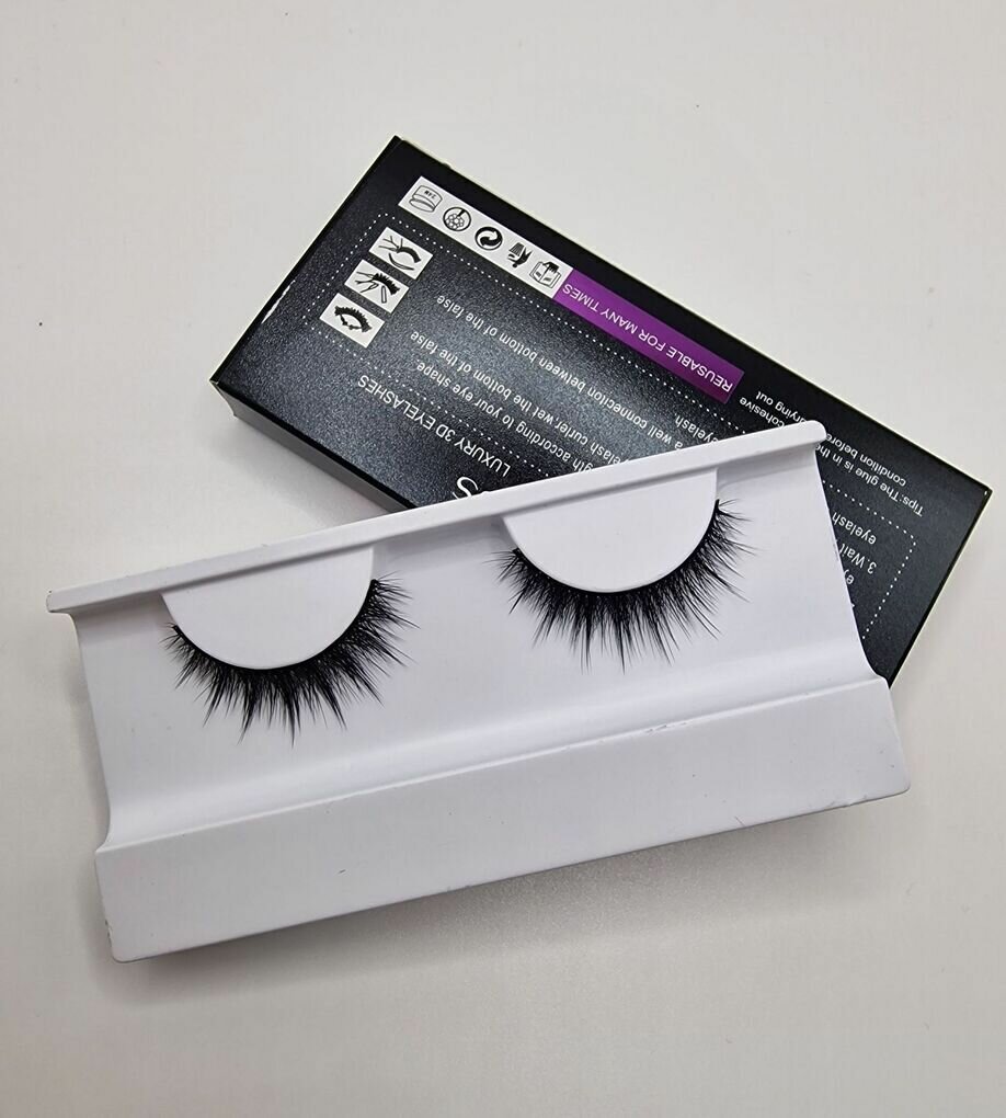 Y&M Ресницы накладные 3D Стерео эффект Marlliss Natural&Soft №7006