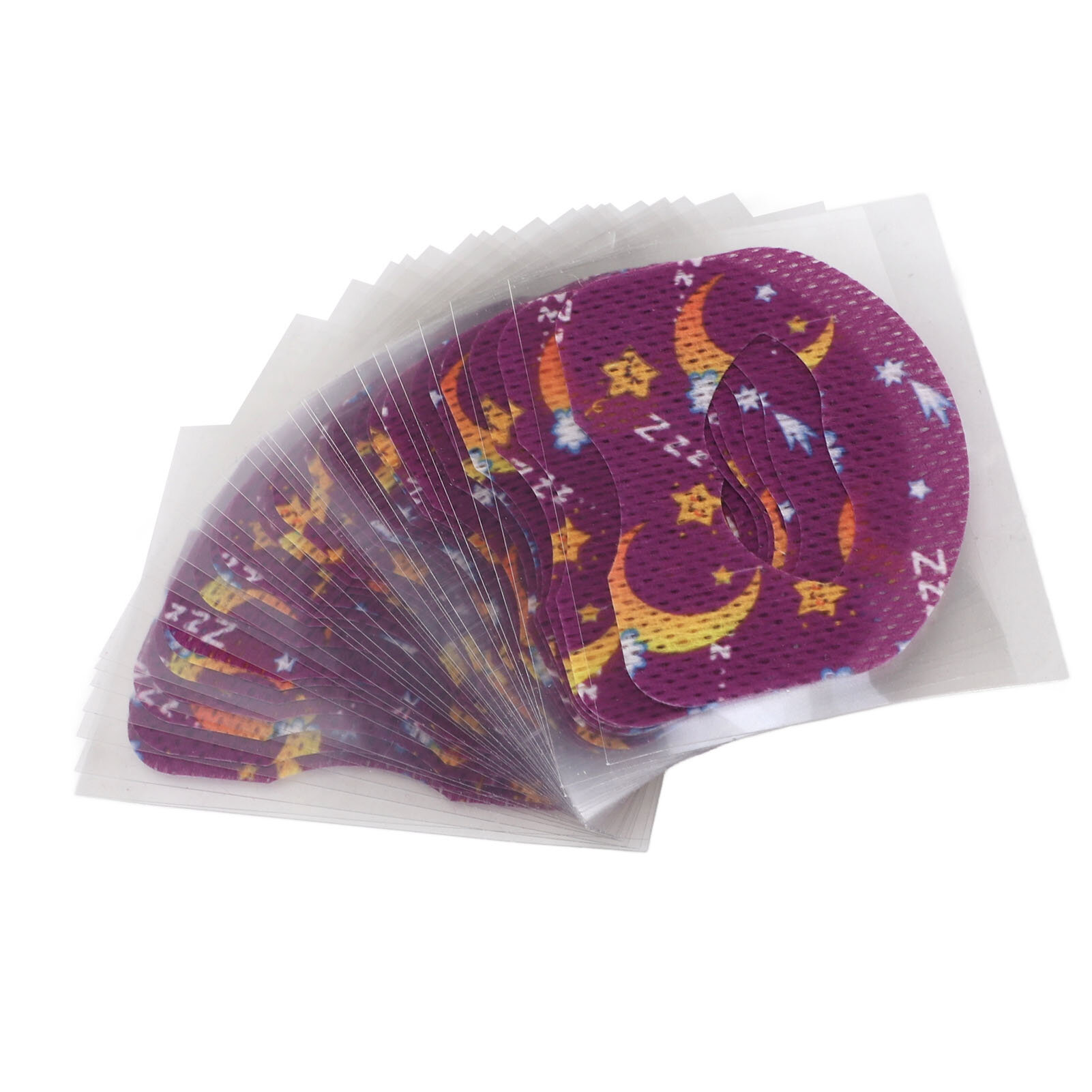 30pcs Sleep Mouth Strip Lip Shaped Improve Nose Breathing Painless Removal Self Adhesive Tape