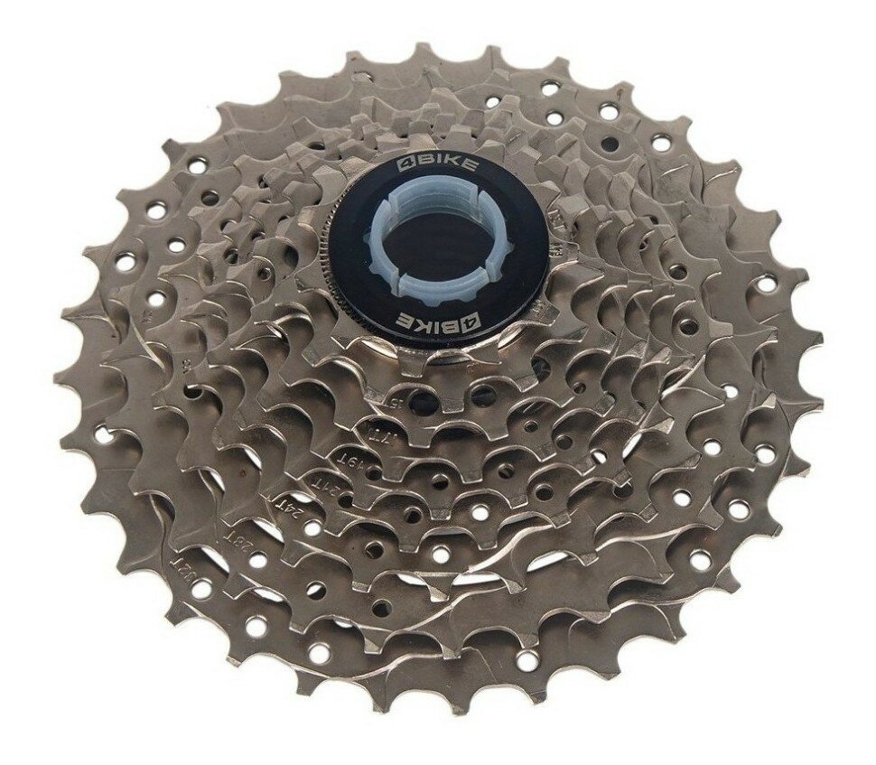 Кассета 4BIKE MTB 9 ск. набор зубьев 11-32, в инд. упаковке.