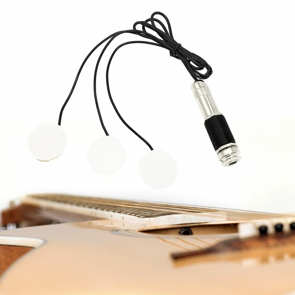 Звукосниматели для хвостовых гвоздей без отверстий, накладные звукосниматели акустической гитары, народных музыкальных инструментов