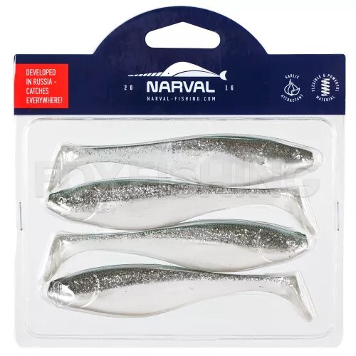 Силиконовая приманка Narval Commander Shad 12cm #012 4шт.