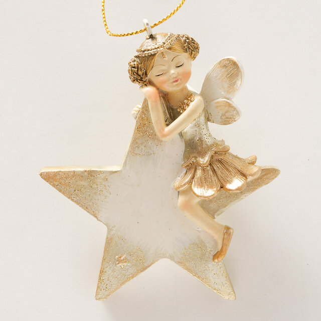 Елочная игрушка Фея Милана - Хранительница Снов 9 см, Boltze, 2060490-2