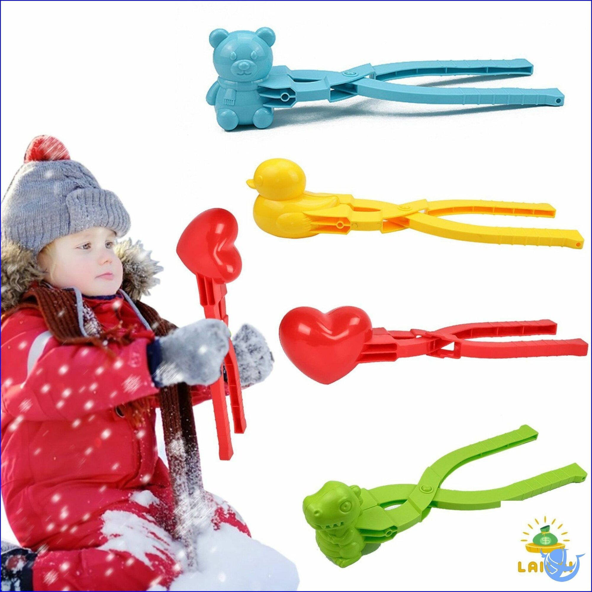 Набор для лепки снеговика