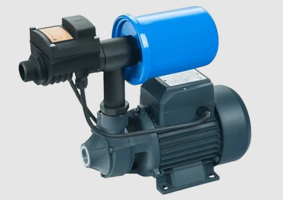 Насосная станция акваробот QB 70 0.55 кВт, 40 м, 2.4 м3/час, бак 2 л, вихревой насос, адаптивная - управление по давлению и потоку, Unipump 20026