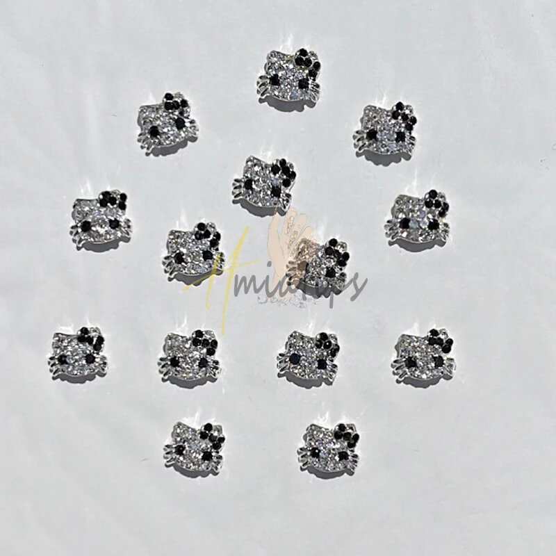 3D голубой глаз шарм для ногтей 30 шт type18-10pcs