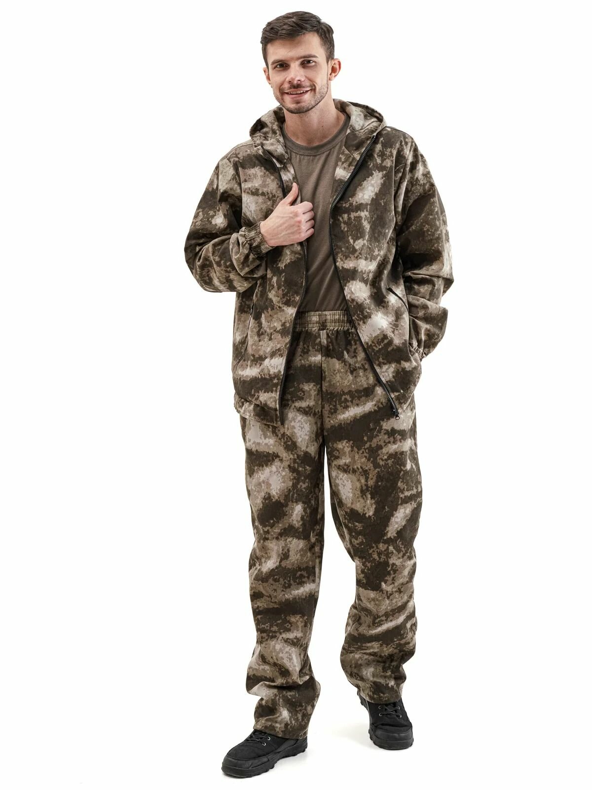 Костюм мужской летний Комбат серый мох (кродис)