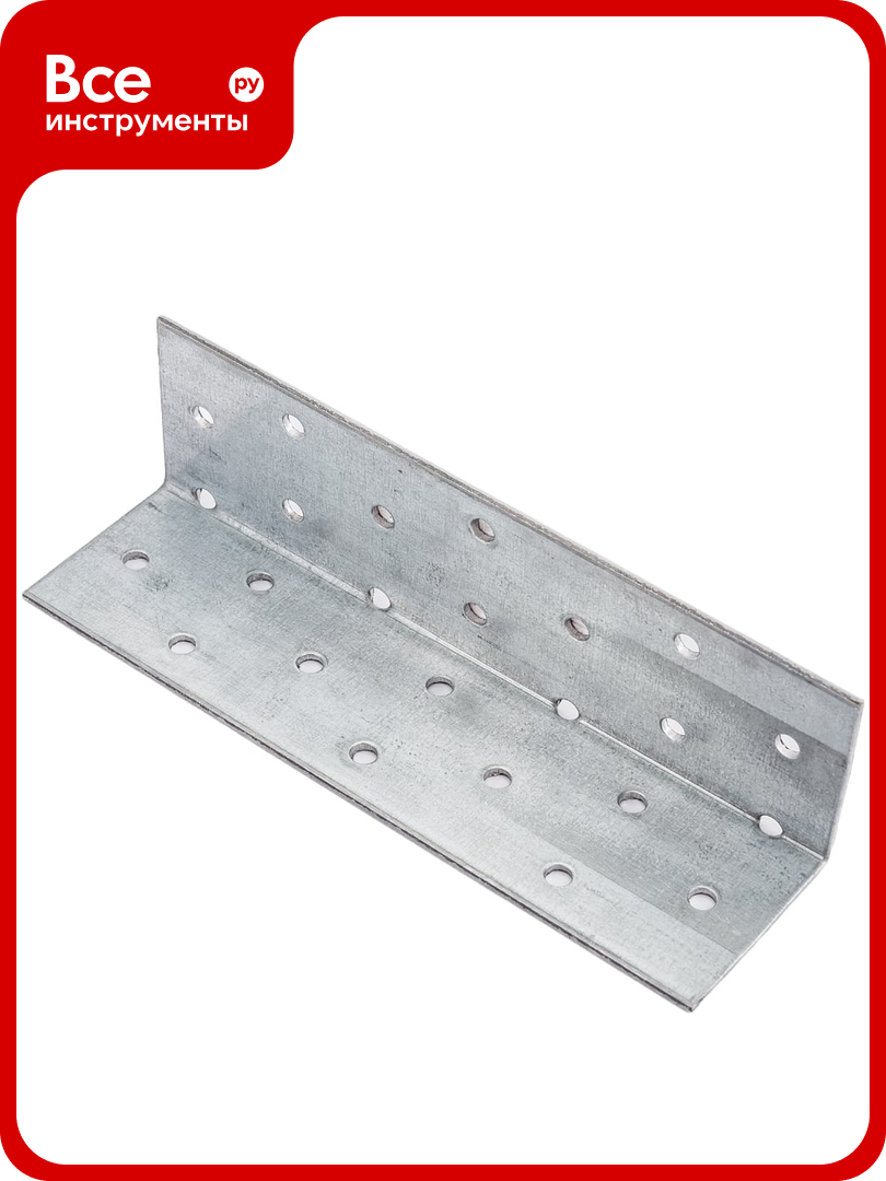 Равносторонний крепежный уголок госкреп 40х40х140 13-0020500