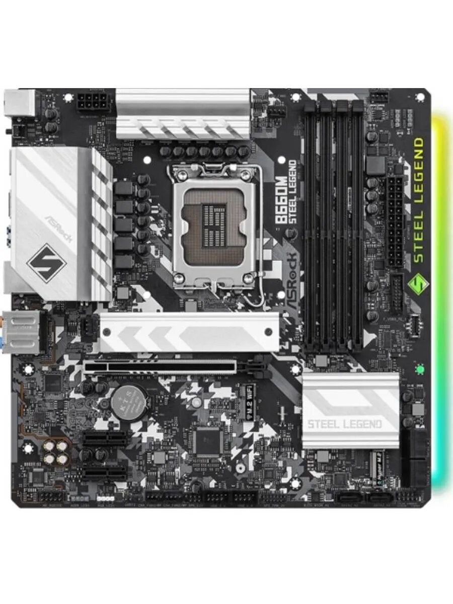Материнская плата B660M STEEL LEGEND - LGA 1700, DDR4