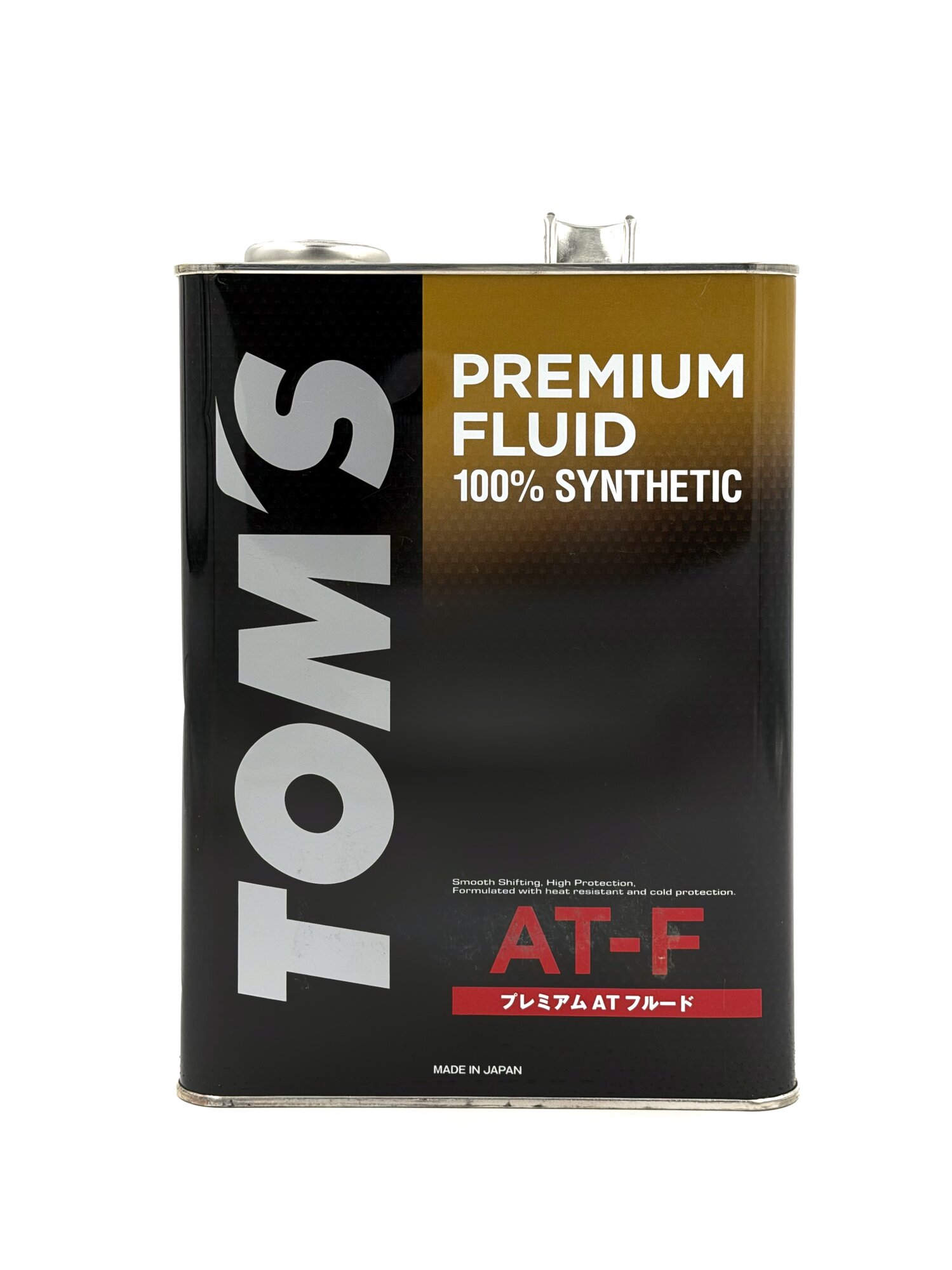 Масло трансмиссионное Tom's Premium Fluid AT-F, 4 литра, для АКПП