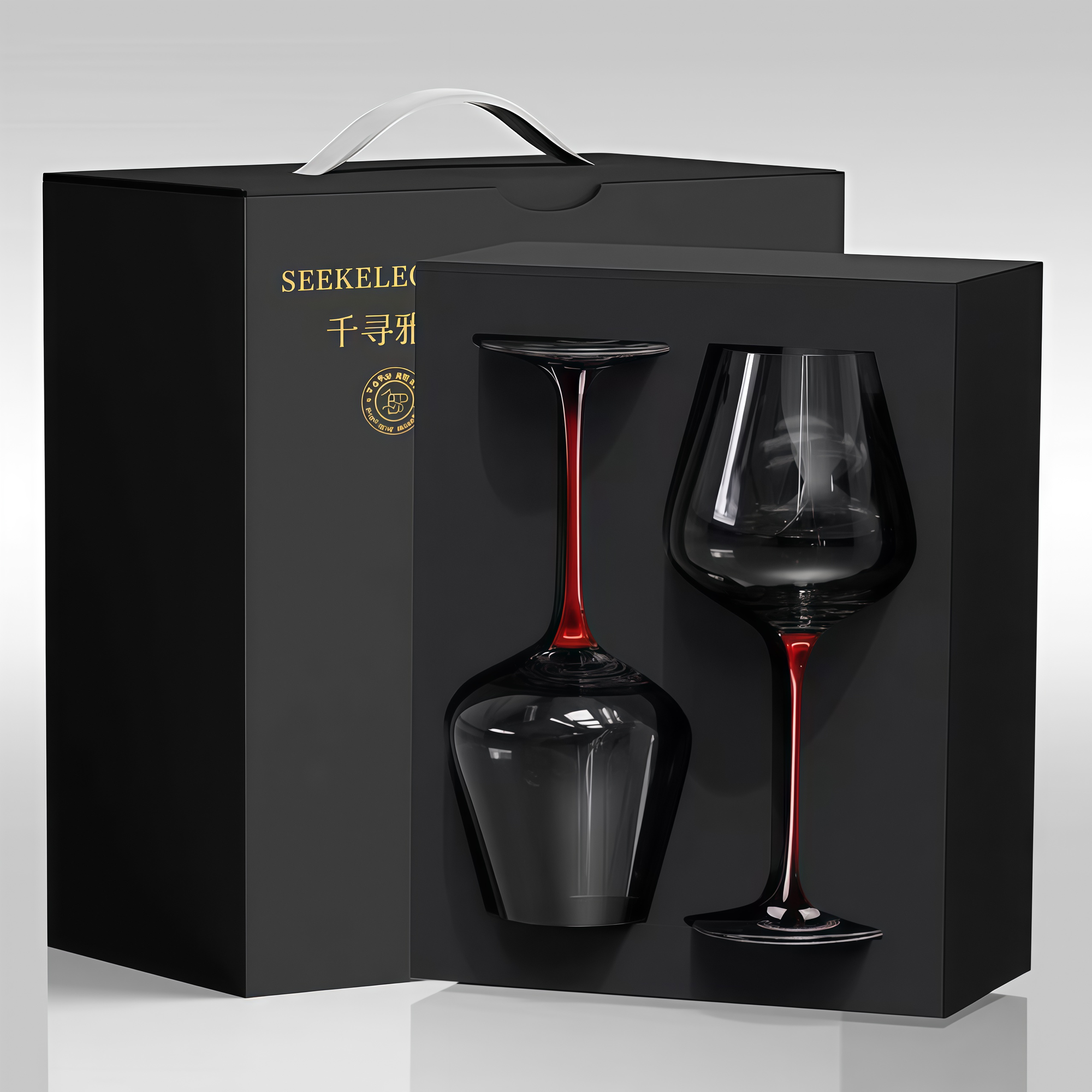 Набор бокалов L.O.L Surprise, хрустальное стекло, 450мл, 2шт.