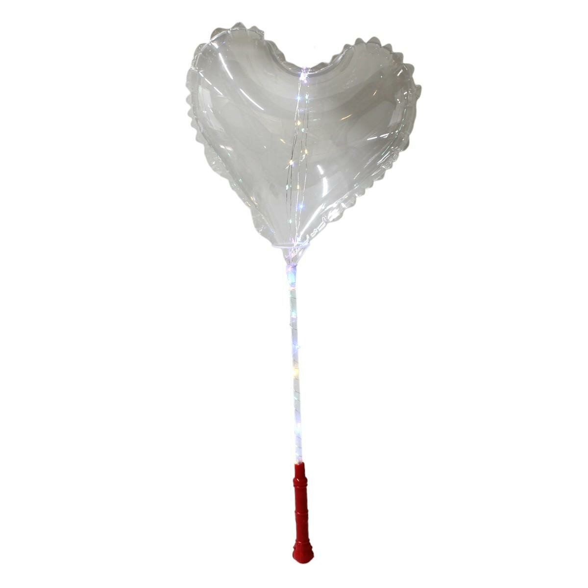 Шар световой 'Сердце' 60см, цветной LED, пластик, для праздников