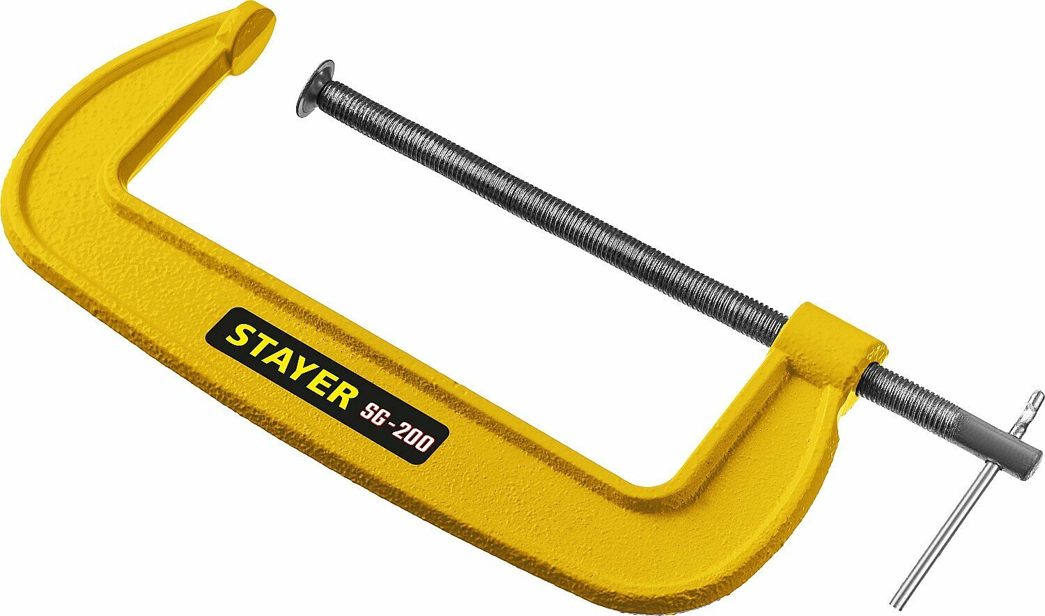 STAYER SG-200, 200 мм, чугунная струбцина G (3215-200) (Верстаки, тиски, струбцины)